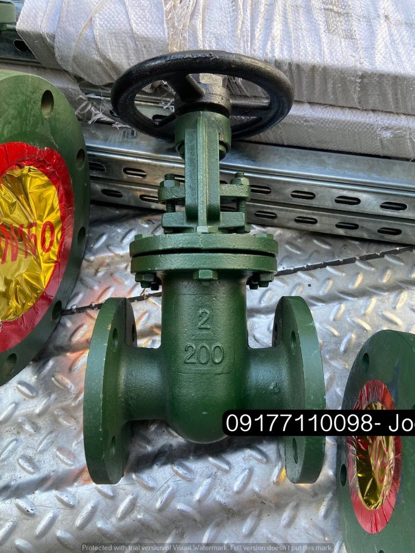 Cast Iron Gate Valve Set, Commercial & Industrial, Construction Tools ...