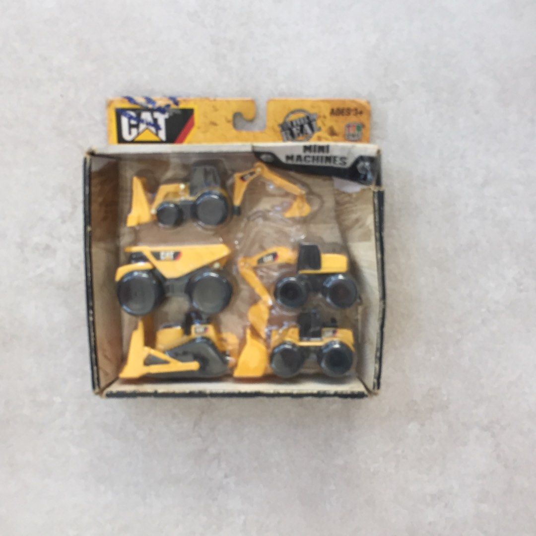 CAT Mini Machines, Hobbies & Toys, Toys & Games on Carousell