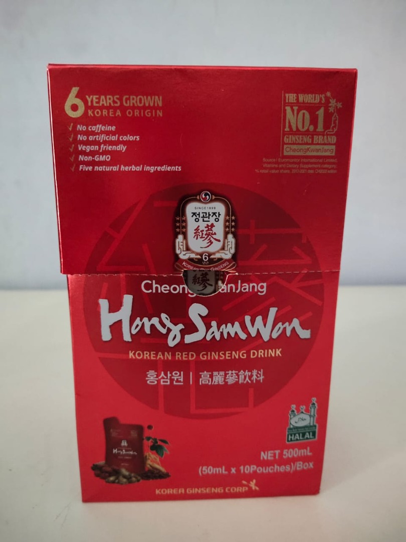 Cheong Kwan Jang Hong Sam Won, Health & Nutrition, Health Supplements ...