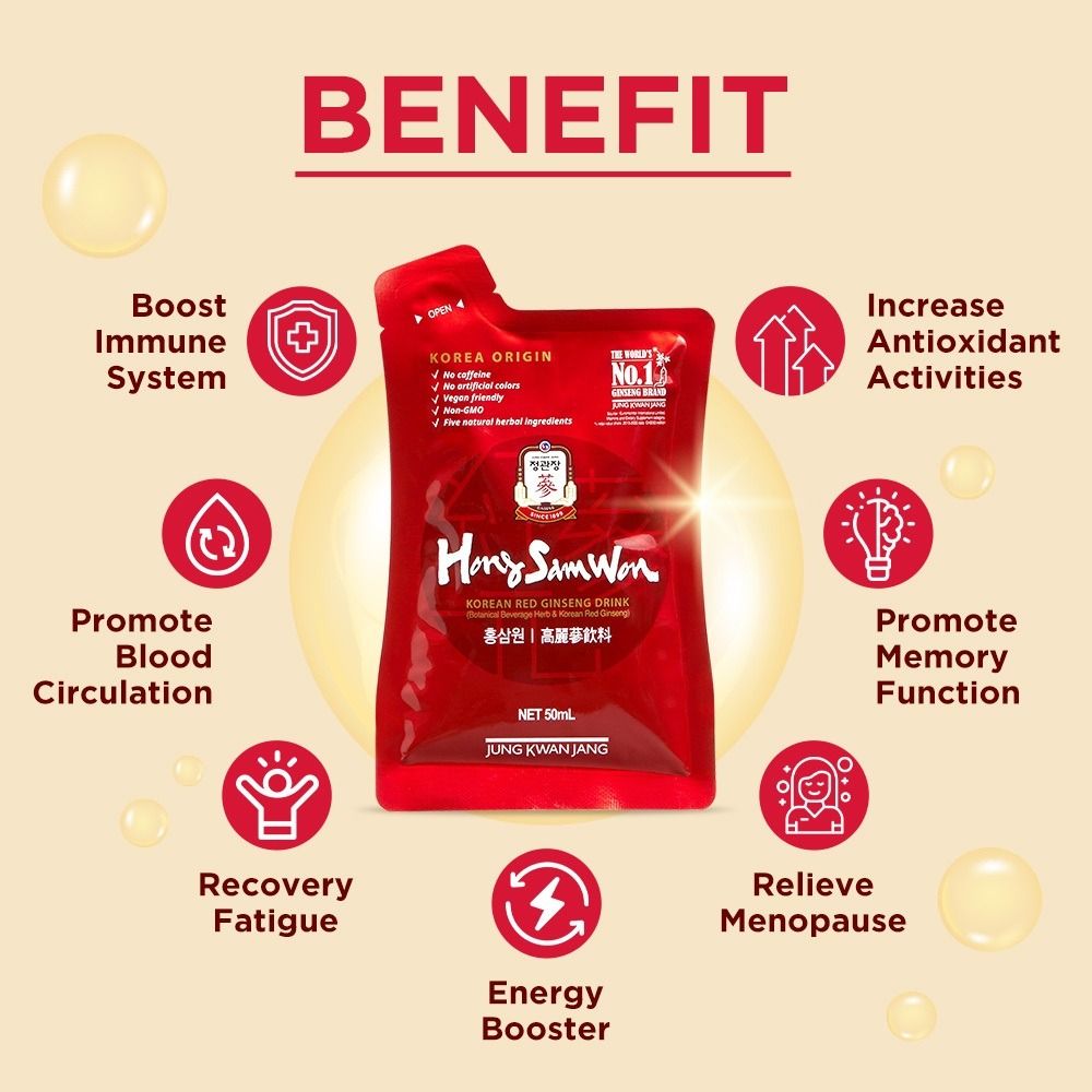 Cheong Kwan Jang Hong Sam Won, Health & Nutrition, Health Supplements ...
