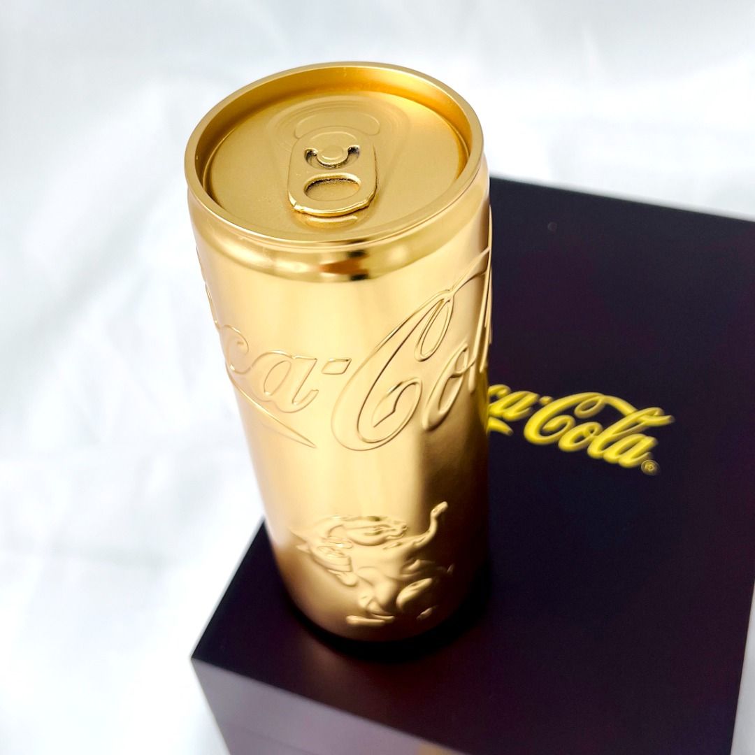 Coca Cola Royal Selangor Pewter Original 2023 Rabbit Year 24K Gold ...