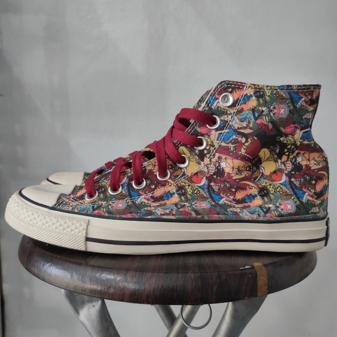 Converse 70s x One Piece size 41, Fesyen Pria, Sepatu , Sneakers di ...