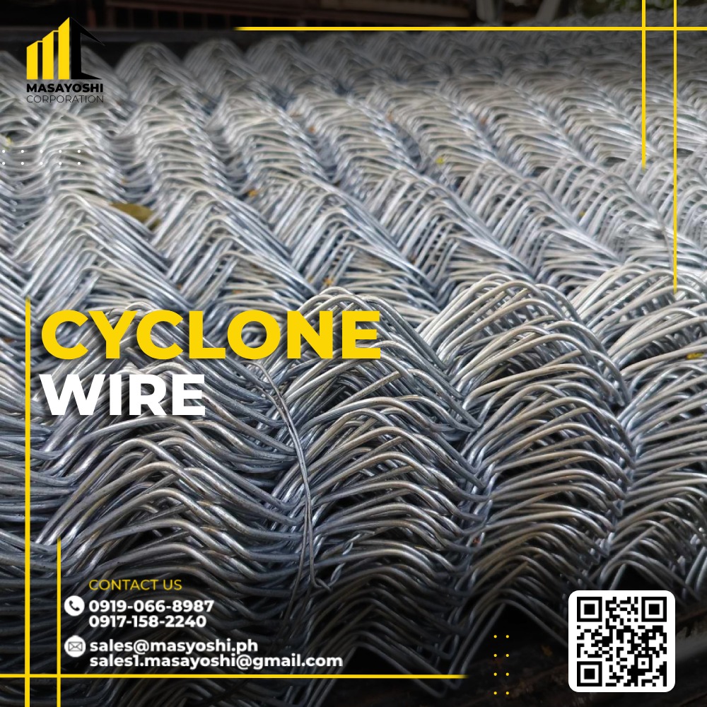 Cyclone Wire, Cyclone Wire #12 (2.7mm) 2x10m 6ft / Barbed Wire / Hog ... Cyclone Wire, Cyclone Wire #12 (2.7mm) 2x10m 6ft / Barbed Wire / Hog ...