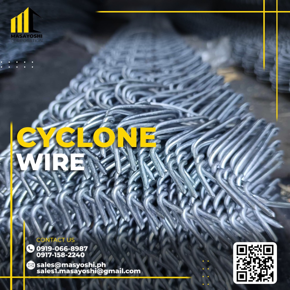 Cyclone Wire, Cyclone Wire #12 (2.7mm) 2x10m 5ft / Barbed Wire / Hog ... Cyclone Wire, Cyclone Wire #12 (2.7mm) 2x10m 5ft / Barbed Wire / Hog ...