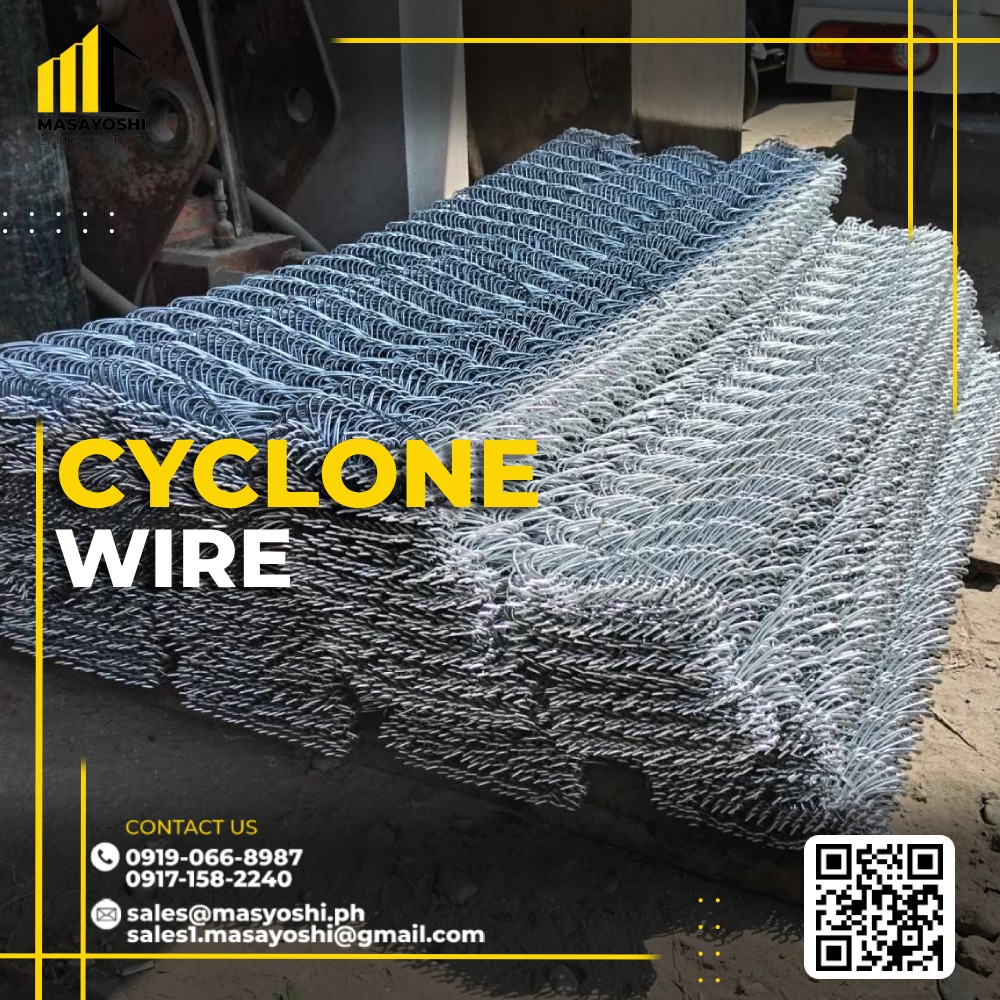 Cyclone Wire, Cyclone Wire #12 2.7mm 2"x10m 4ft / Barbed Wire / Hog ...