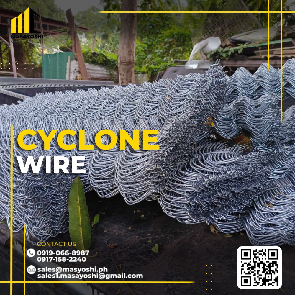 Cyclone Wire, GI Cyclone Wire 2"x"2 x 3ft / Barbed Wire / Hog Wire ...