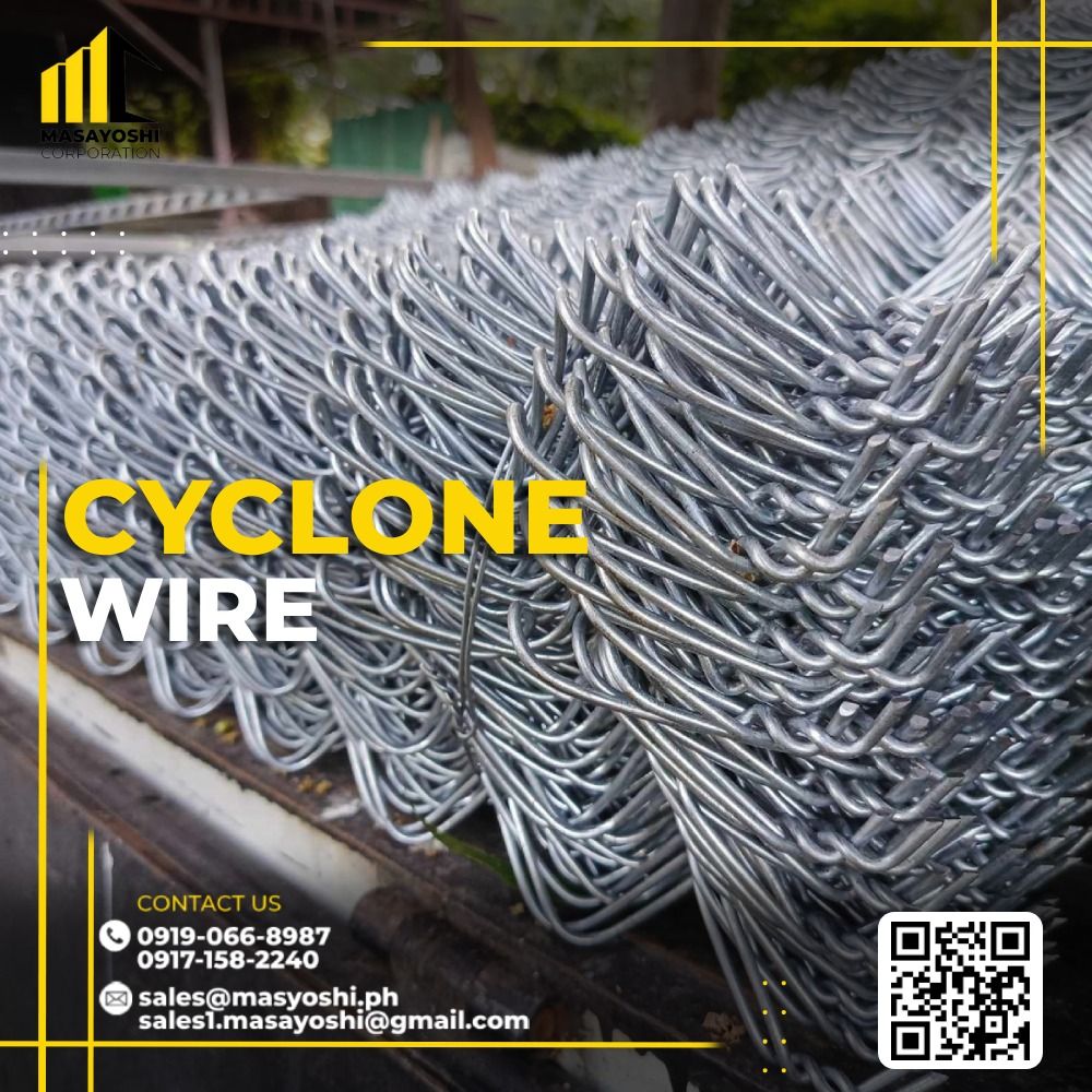 Cyclone Wire, GI Cyclone Wire 2"x"2 x 5ft / Barbed Wire / Hog Wire ...