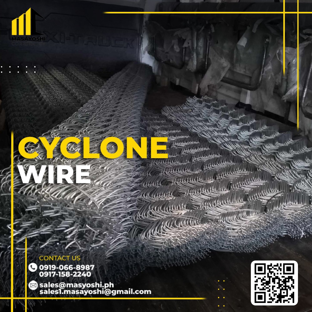 Cyclone Wire, GI Cyclone Wire 2x2 x 5ft / Barbed Wire / Hog Wire ...