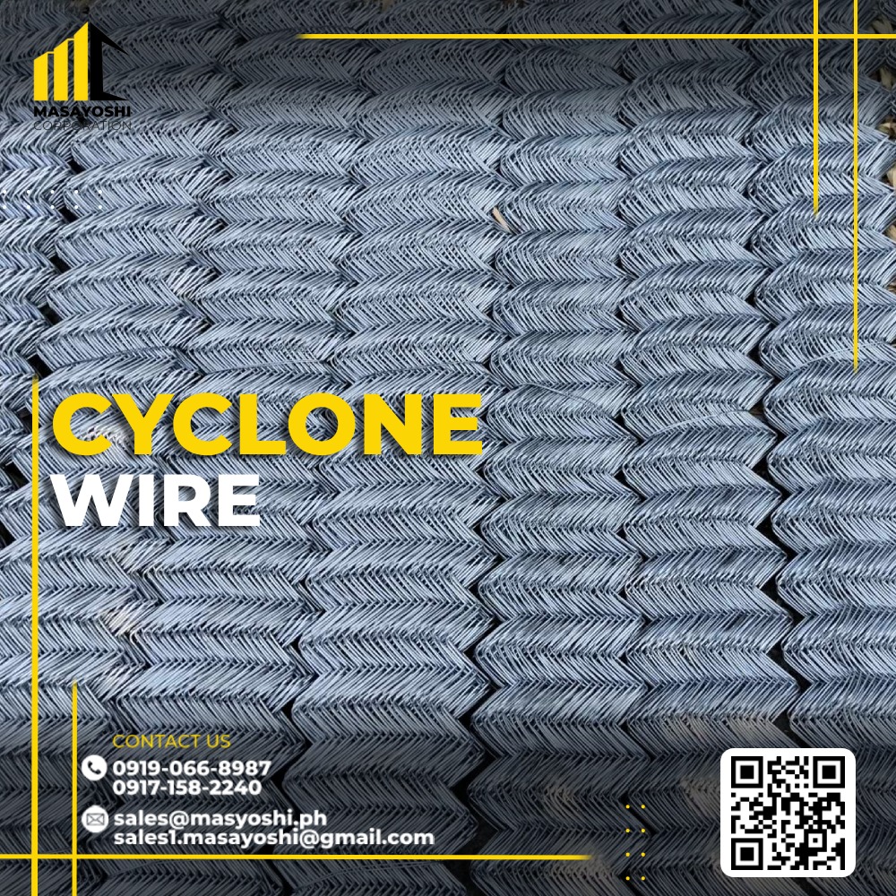 Cyclone Wire, GI Cyclone Wire 2x2 x 3ft / Barbed Wire / Hog Wire ...