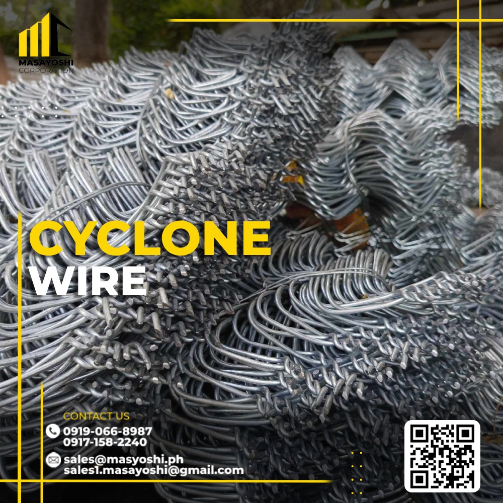 Cyclone Wire, GI Cyclone Wire 4"x"4 x 5ft / Barbed Wire / Hog Wire ...