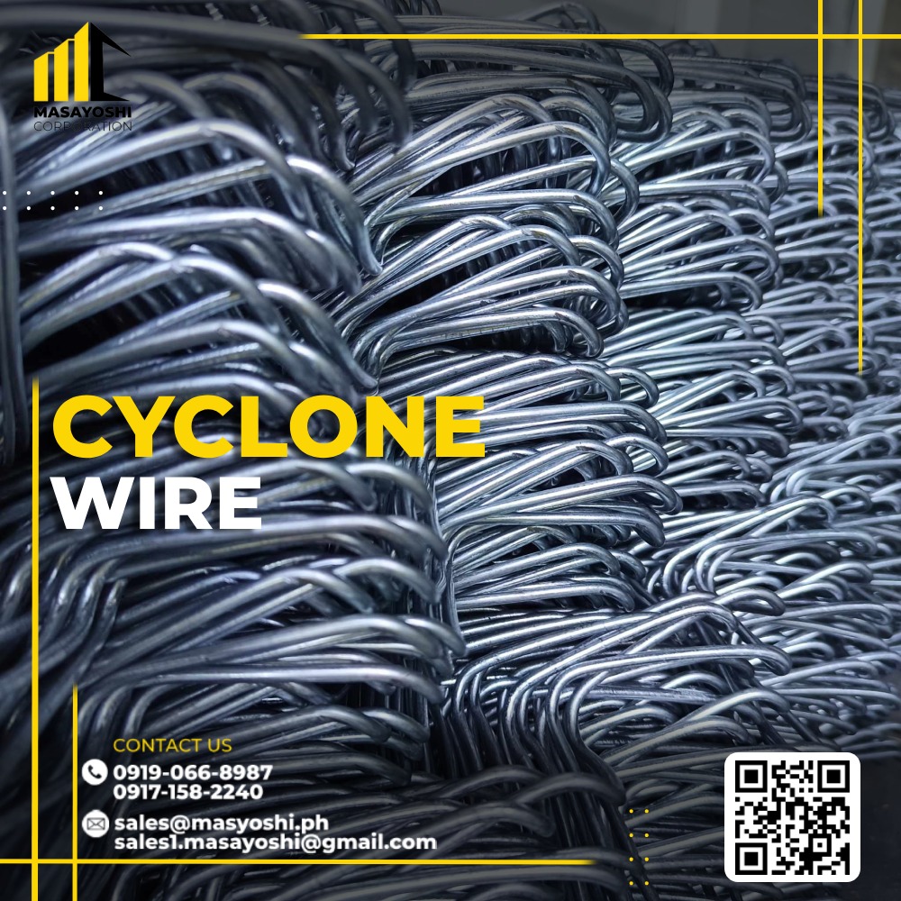 Cyclone Wire, GI Cyclone Wire 4"x"4 x 5ft / Barbed Wire / Hog Wire ...