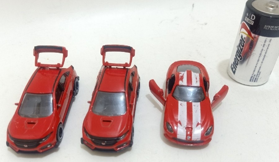 diecast majorette honda civic type r red, Toys & Collectibles, Mainan ...