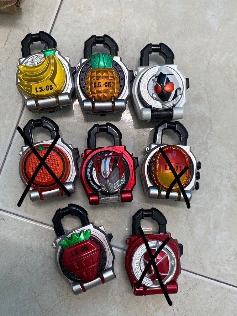 Dx lockseed kamen rider gaim, Hobbies & Toys, Toys & Games on Carousell