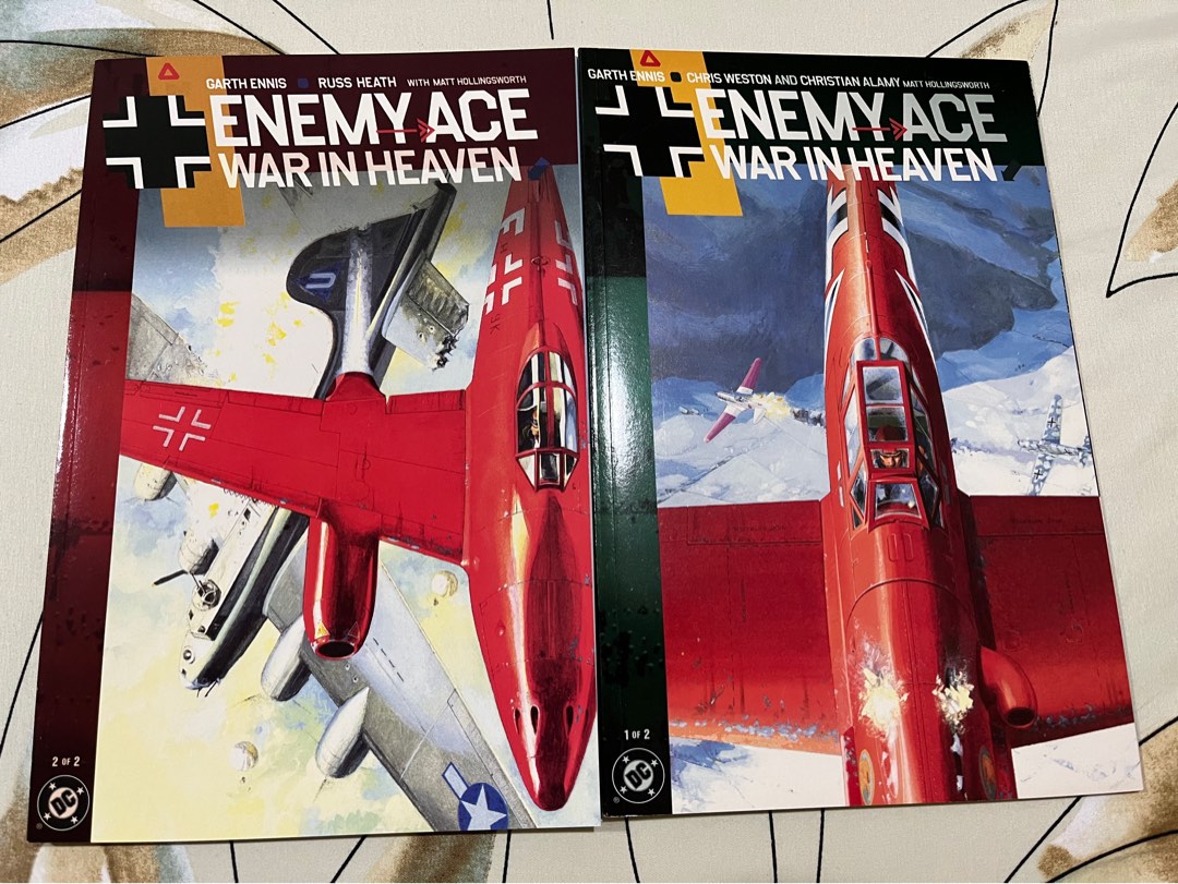 Enemy Ace War In Heaven 1-2 (of 2) DC Comics Garth Ennis preacher ...