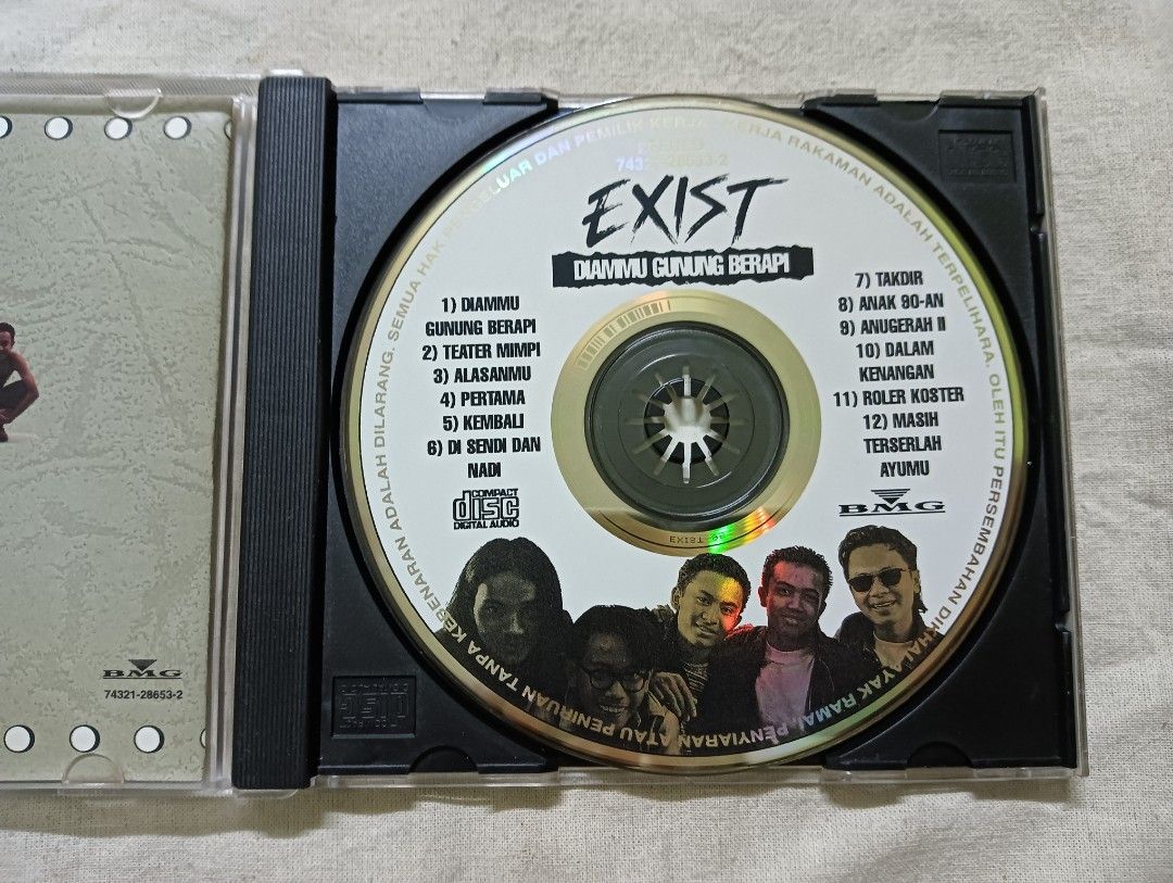 Exist - Diammu gunung berapi, Hobbies & Toys, Music & Media, CDs & DVDs ...