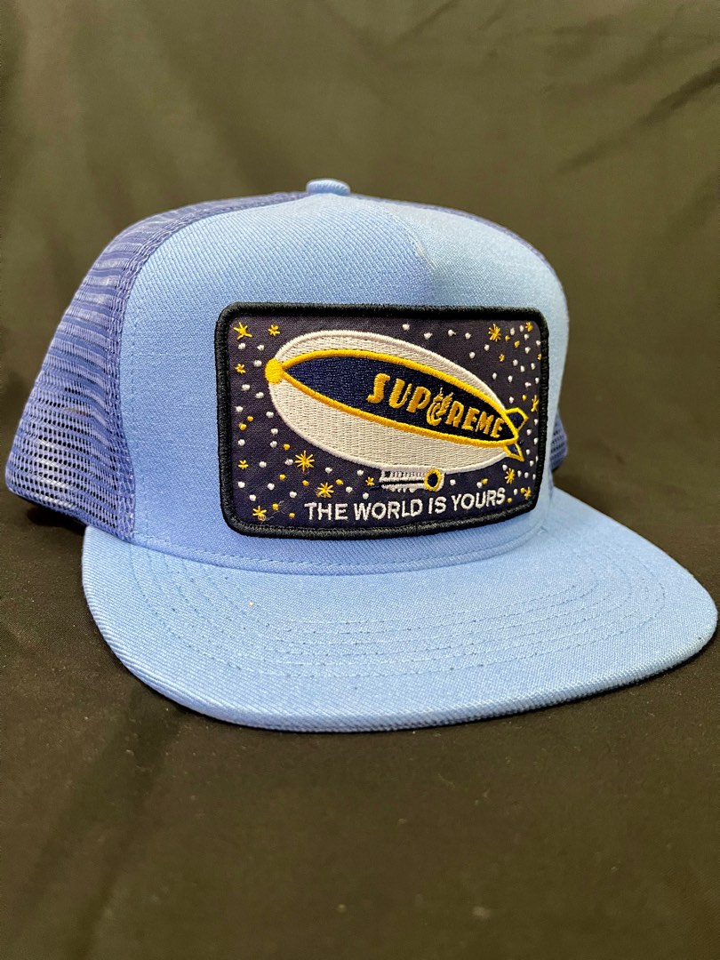 FW20 Supreme Blimp Scarface 5 Panel Snapback Trucker Cap, Men's Fashion, Watches & Accessories ...