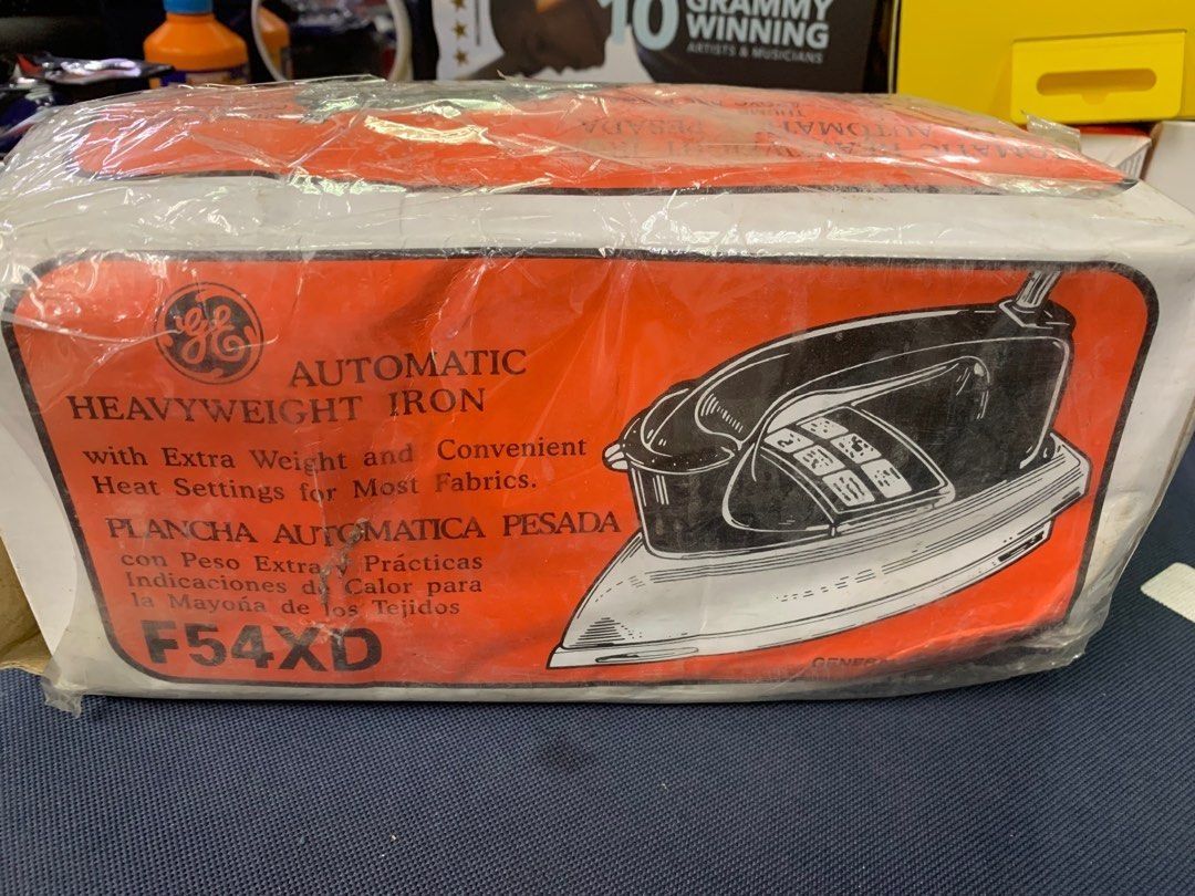 GE Automatic Heavy Weight Iron -220volts, TV & Home Appliances, Irons ...