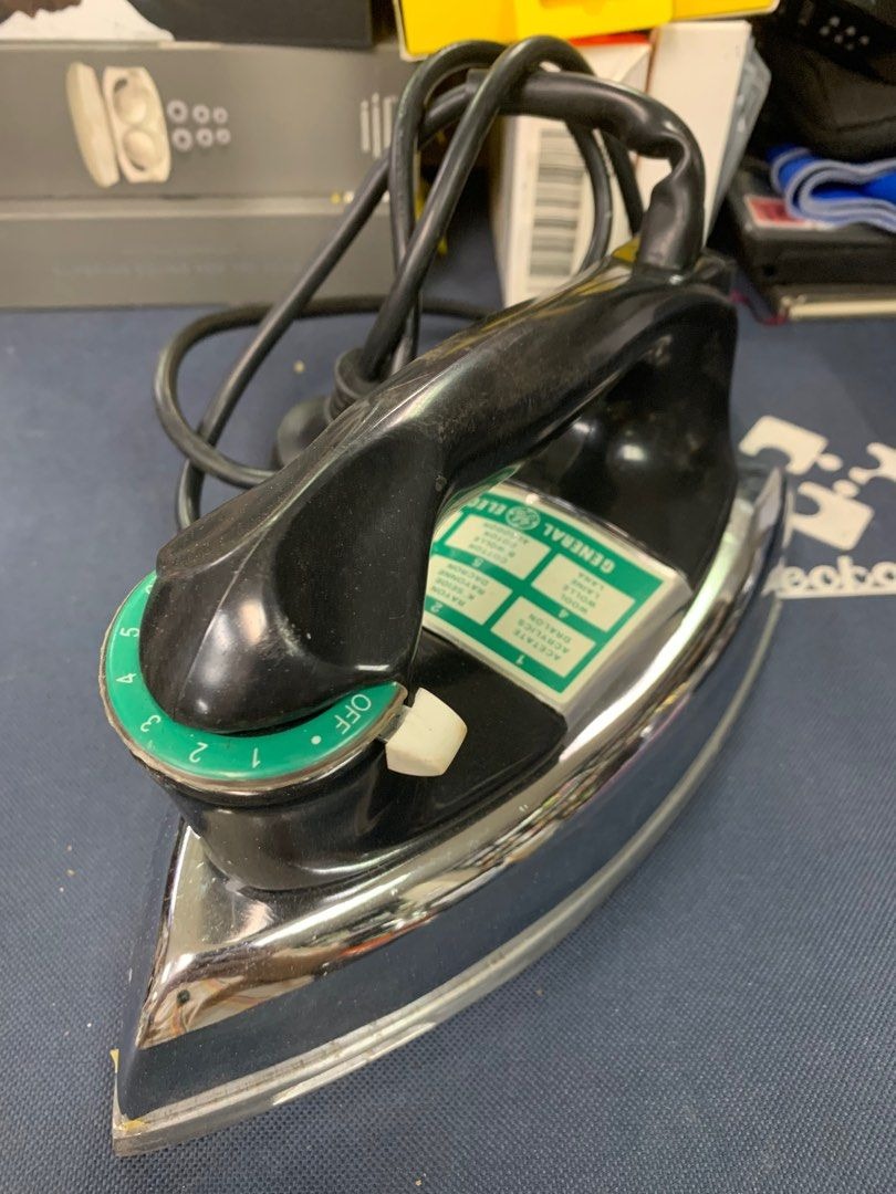 GE Automatic Heavy Weight Iron -220volts, TV & Home Appliances, Irons ...