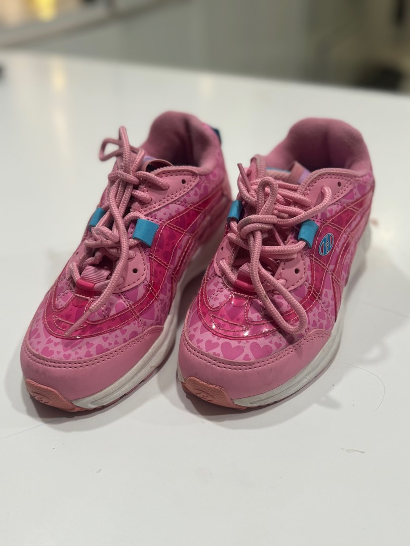 Heelys Pink Sneakers, Luxury, Sneakers & Footwear on Carousell