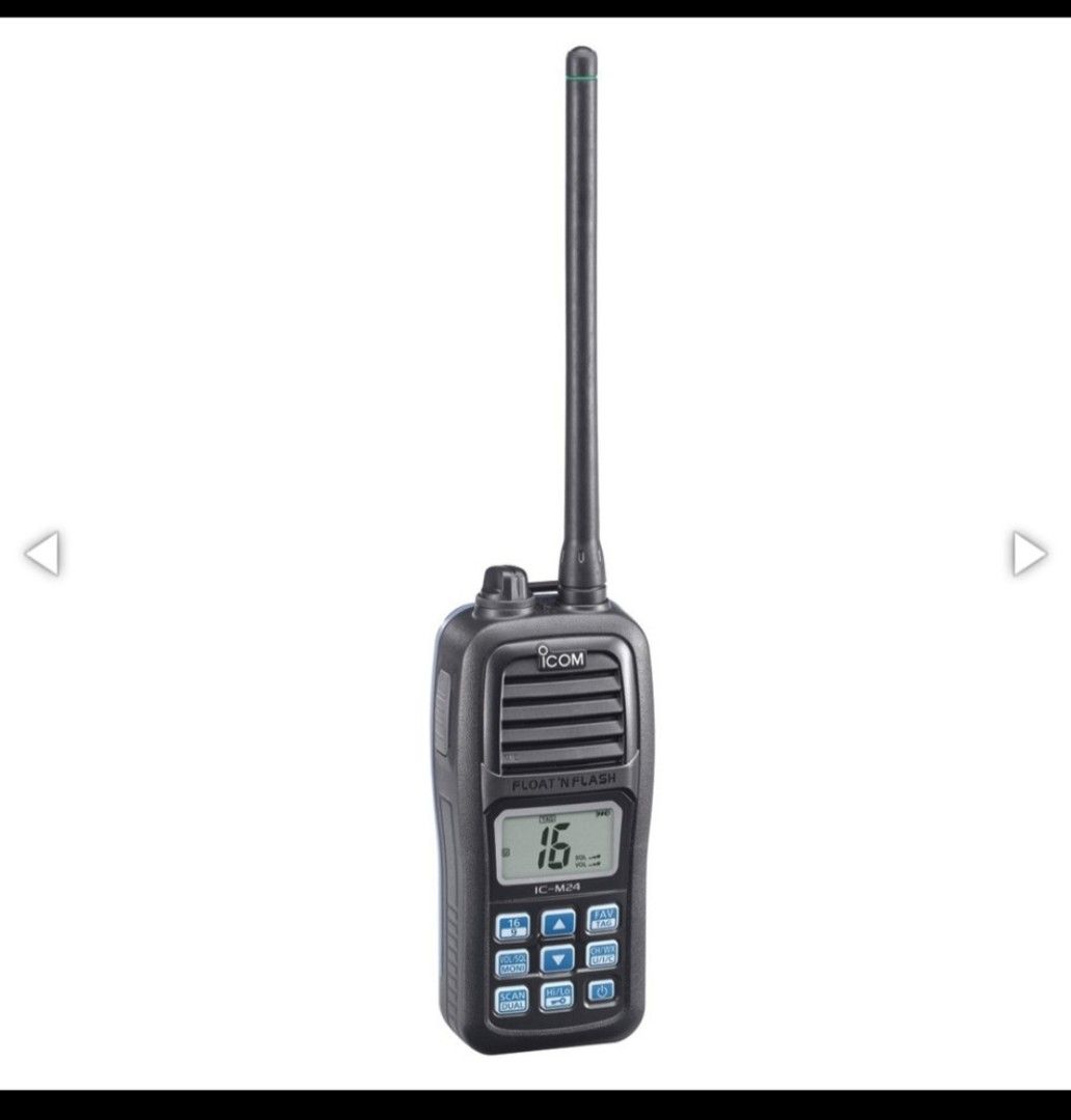 Icom Marine VHF handheld IC-M24, Mobile Phones & Gadgets, Walkie-Talkie ...