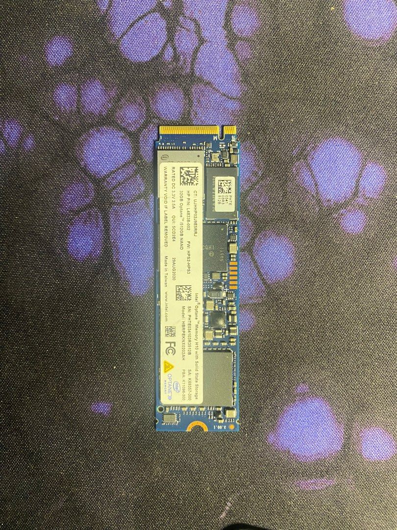 Intel Optane Gb Nvme Ssd Computers Tech Parts Accessories Computer Parts On Carousell