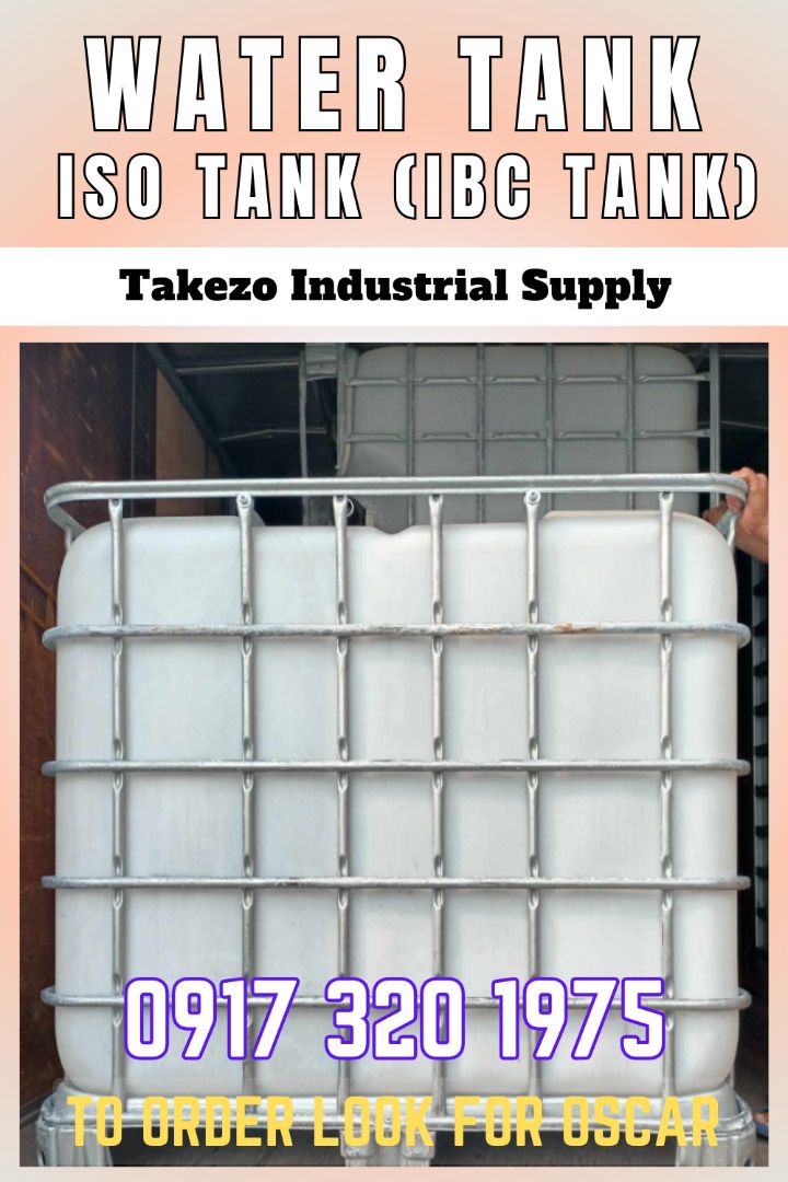 ISO TANK (ibc tank) Specs: 1000L, Commercial & Industrial, Construction ...