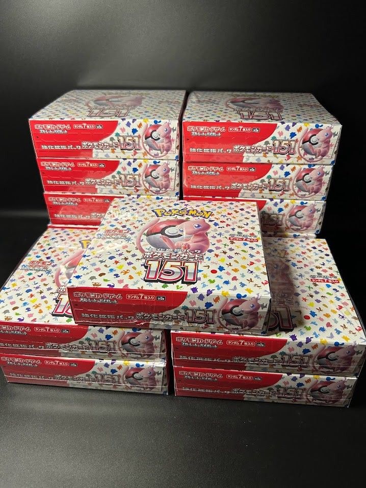 Jap Pokemon TCG 151 booster box with shrink wrap!, Hobbies & Toys, Toys ...