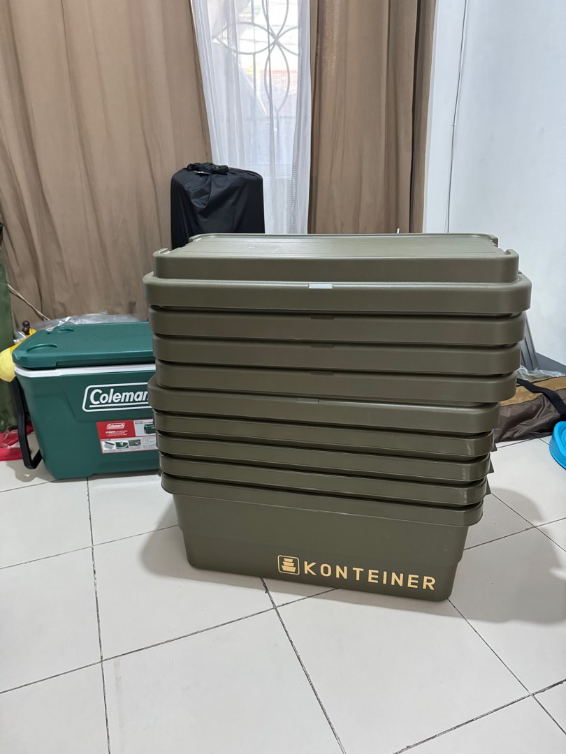 Konteiner Storage Box 65L, Furniture & Home Living, Outdoor Furniture on Carousell