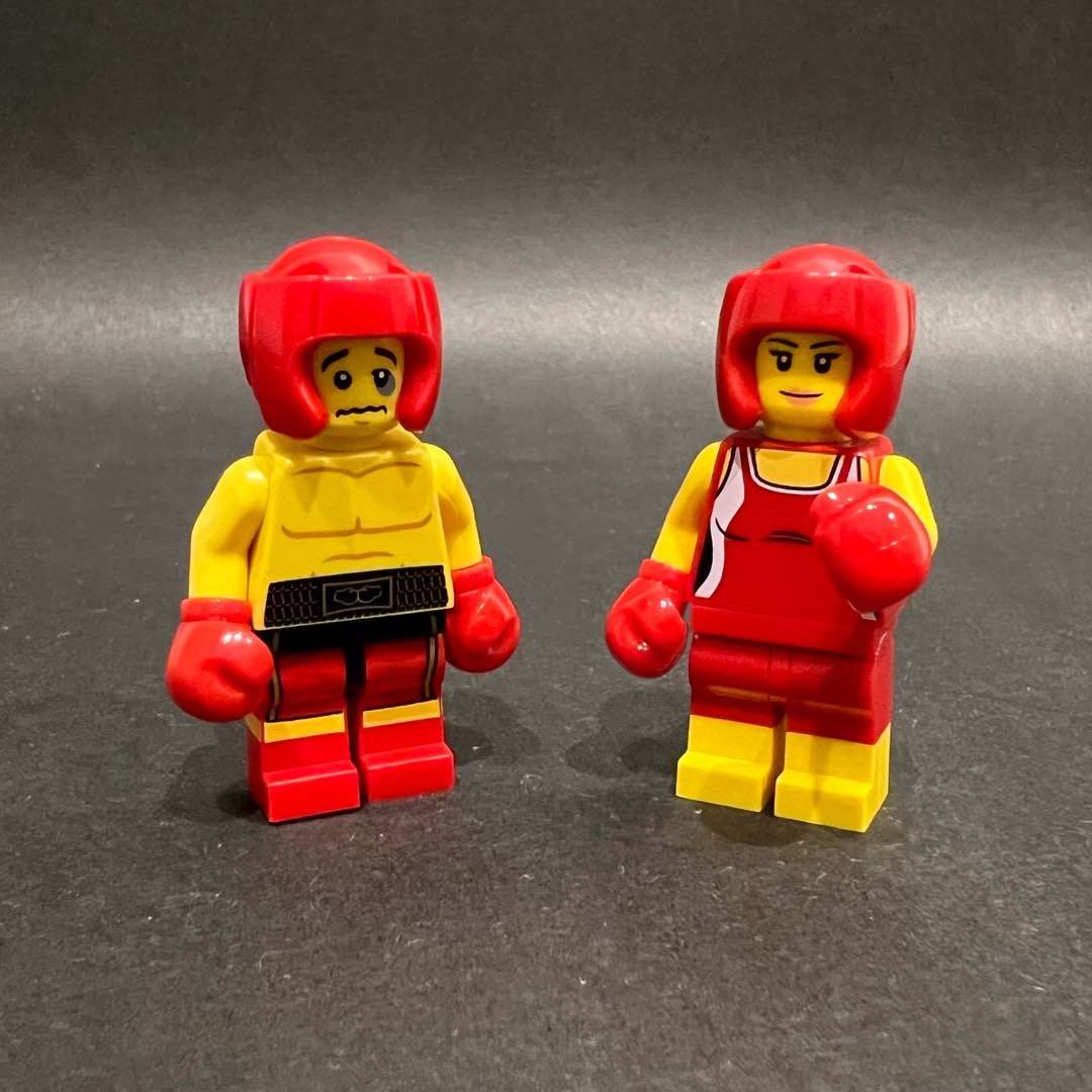 LEGO City Boxing Couple Set, Hobbies & Toys, Toys & Games on Carousell