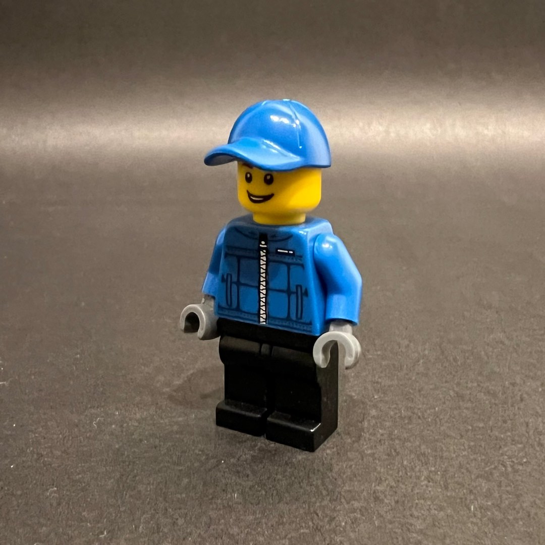 LEGO City Happy Guy Minifigure, Hobbies & Toys, Toys & Games on Carousell