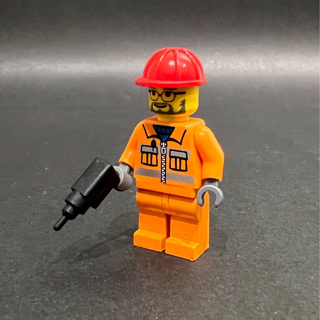 LEGO City Maintenance Guy Minifigure, Hobbies & Toys, Toys & Games on ...
