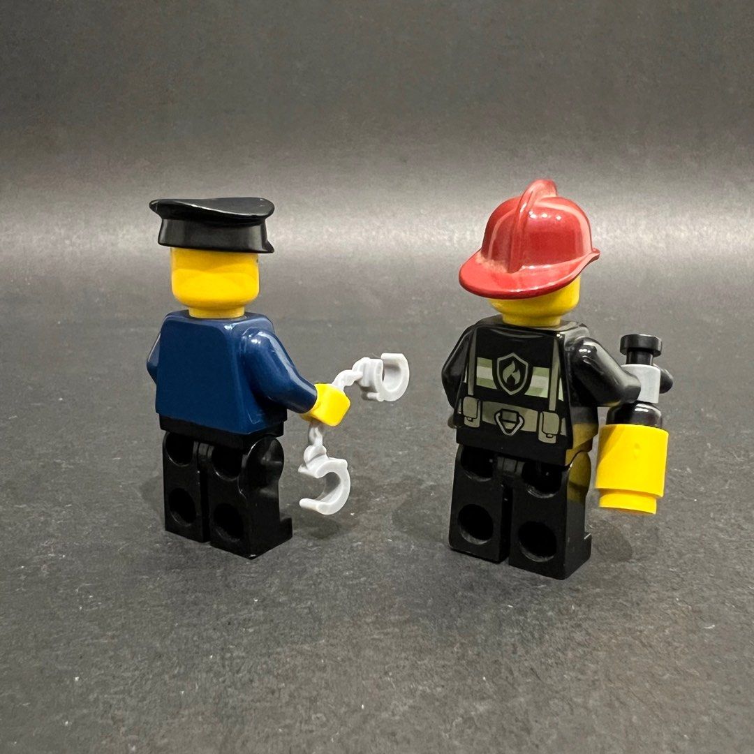LEGO City Police Officer & Fire Fighter Set, Hobbies & Toys, Toys ...