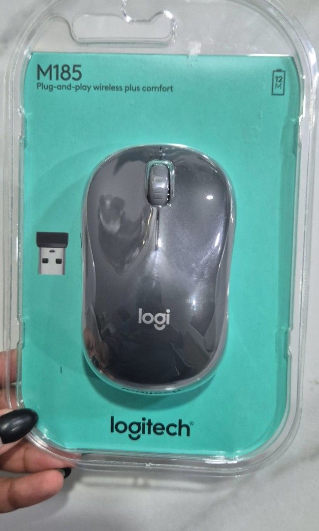 Logitech M185 wireless mouse, Computers & Tech, Parts & Accessories ...