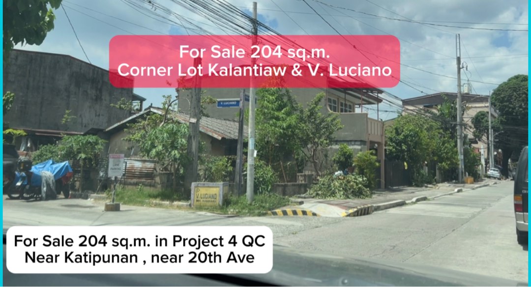 Cotner lot Project 4 near Katipunan and 20th ave, Property, For Sale ...