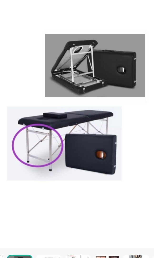 Massage bed/ therapy bed, Furniture & Home Living, Furniture, Bed ...