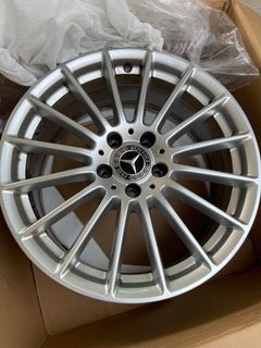 18‘ Original Mercedes AMG staggered sport rim 5x112, Car Accessories ...
