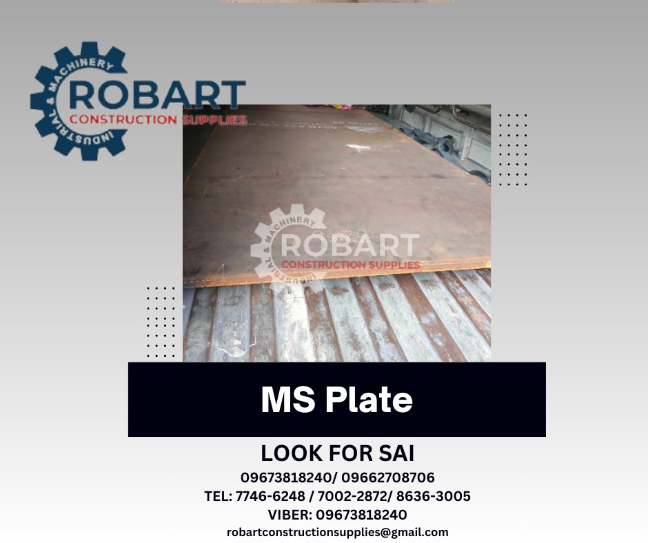 MS Plate, Commercial & Industrial, Construction Tools & Equipment on ...