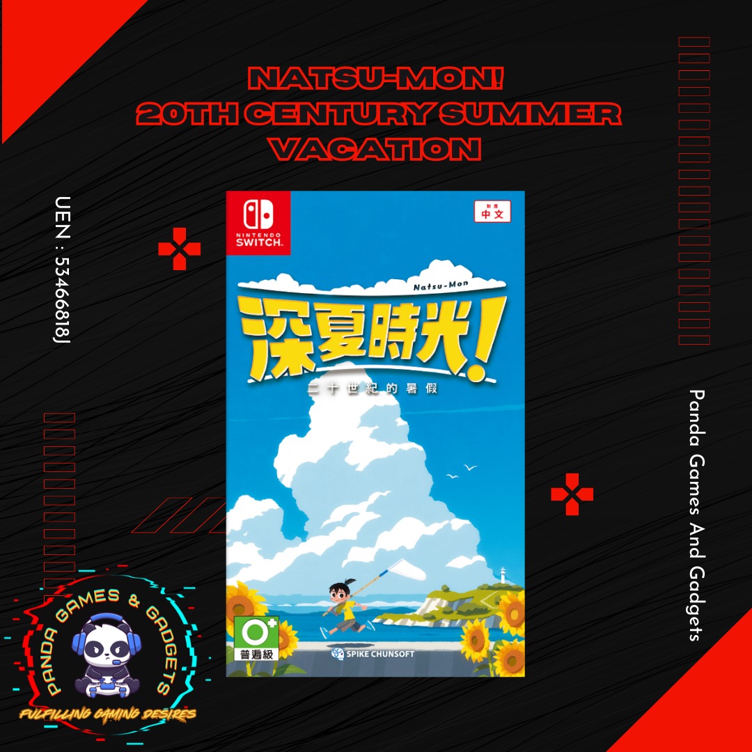 Natsu-Mon! 20th Century Summer Vacation (Nintendo Switch | Physical ...