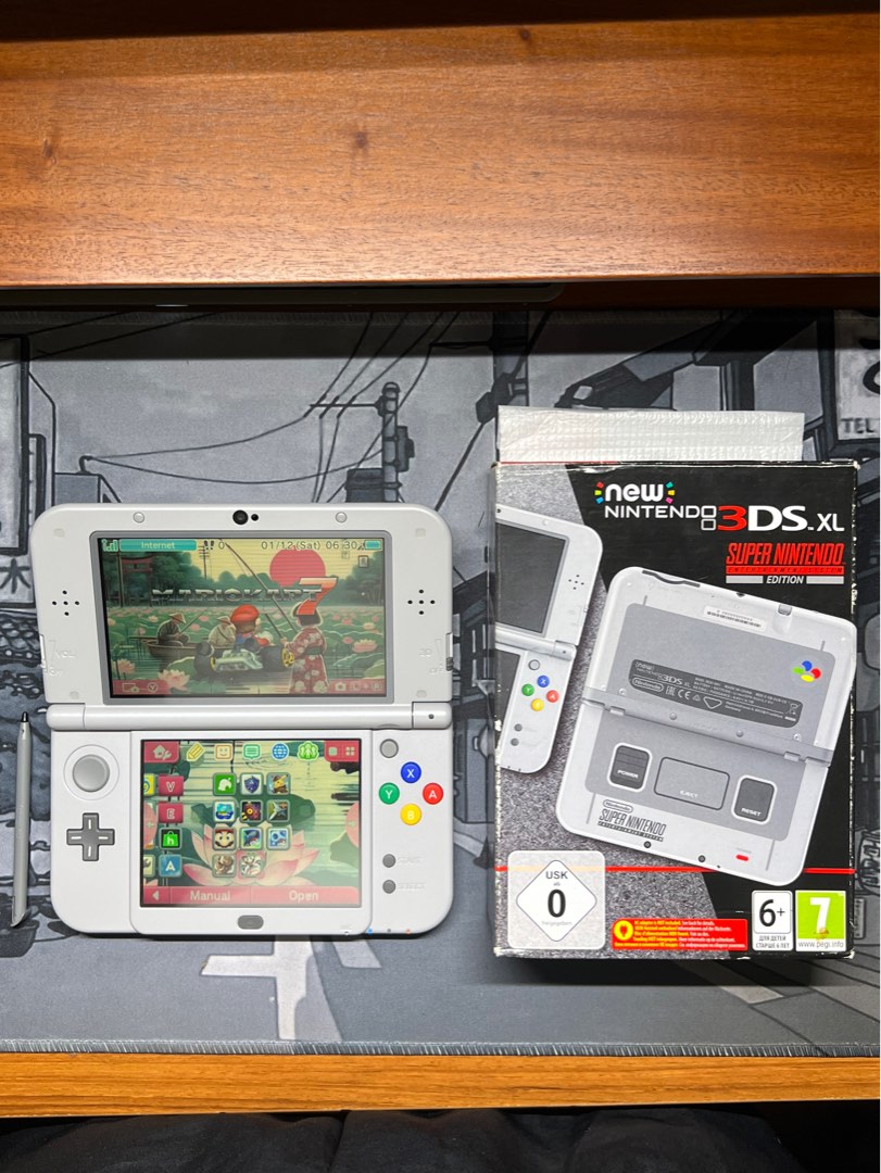 New 3DS XL Limited Edition SNES, Video Gaming, Video Game Consoles ...