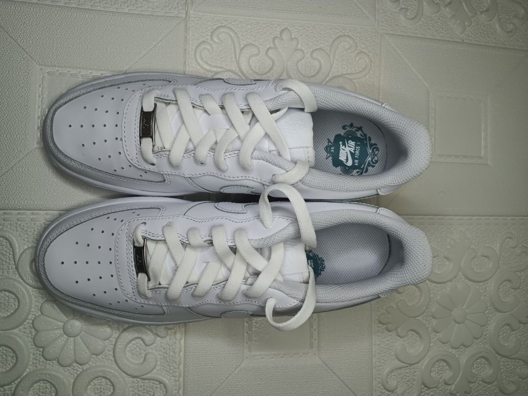 Nike Air Force 1 Triple White, Men's Fashion, Footwear, Sneakers on ...
