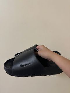 Nike Calm Mule /LT SMOKE GREY, Men's Fashion, Footwear, Flipflops and ...