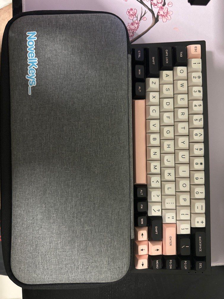 Customised Mechanical keyboard NK65 Olivia NovelKeys Hotswappable ...