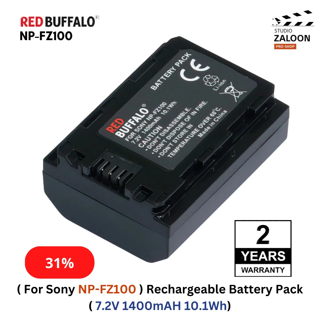 NP-FZ100 Red Buffalo Battery, Photography, Photography Accessories ...