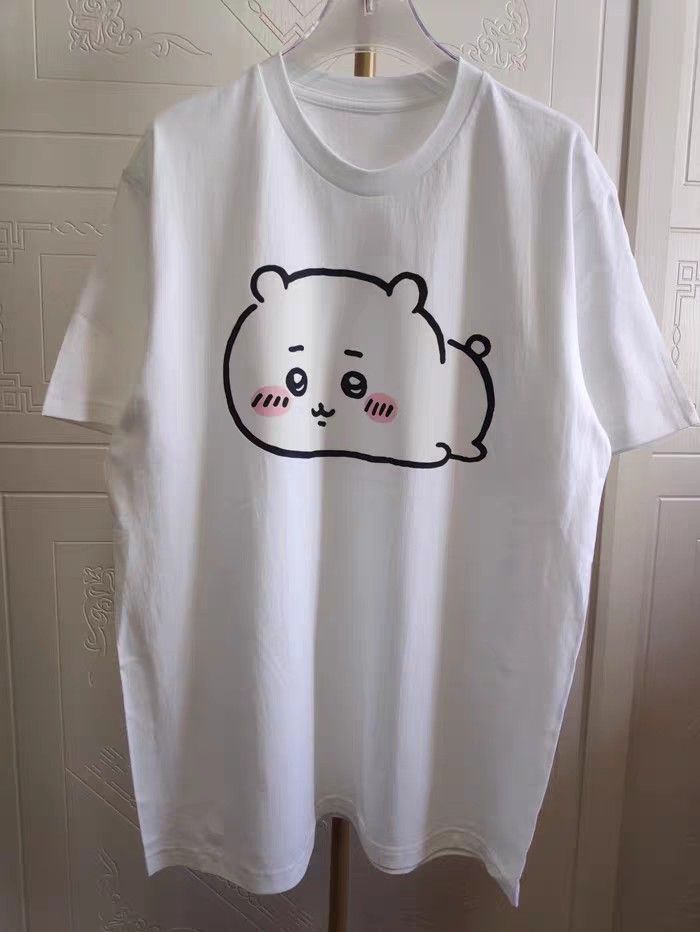Oversized chiikawa t-shirt chikawa Japan mascot cute pink, Men's ...