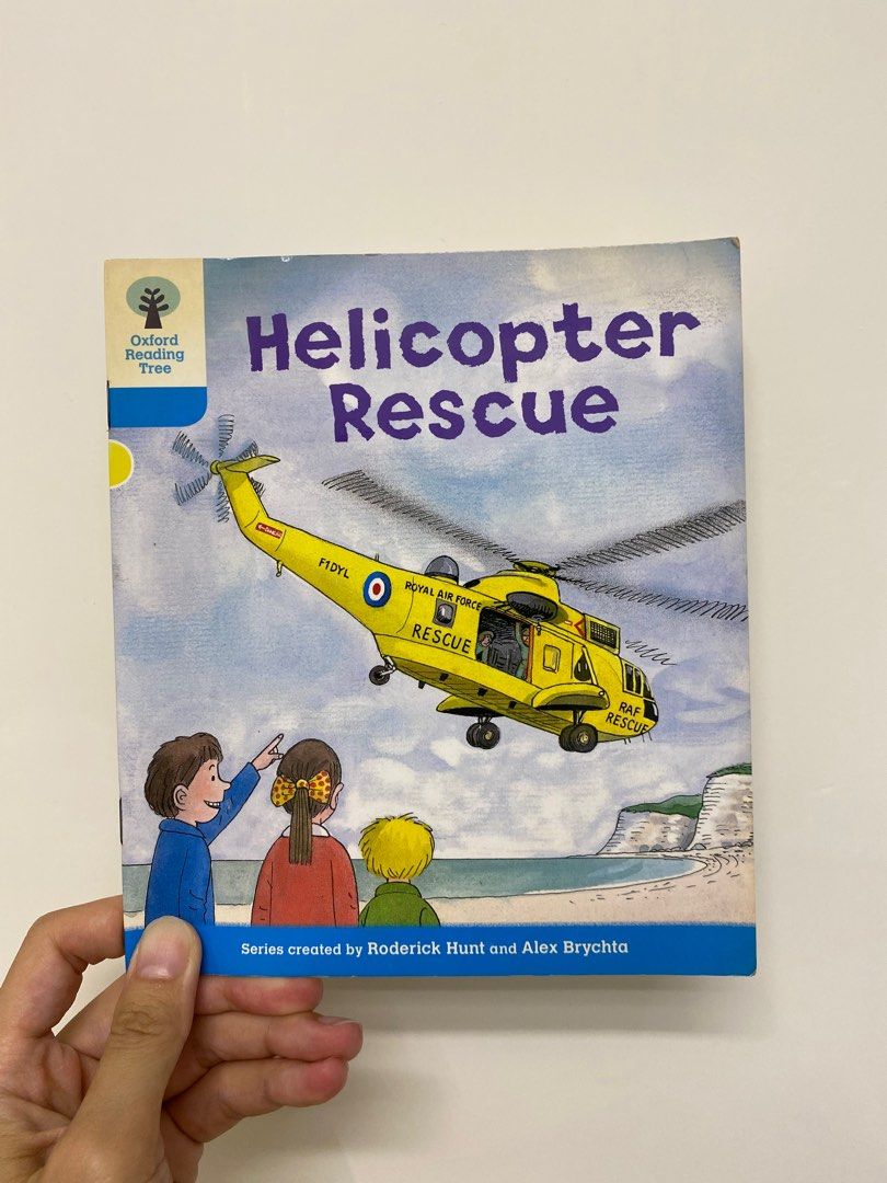 Oxford Reading Tree Stage 3/Oxford Book/Helicopter Rescue/直升機故事書/幼稚園/第三階段/早教書, 興趣及遊戲, 書本 & 文具 ...
