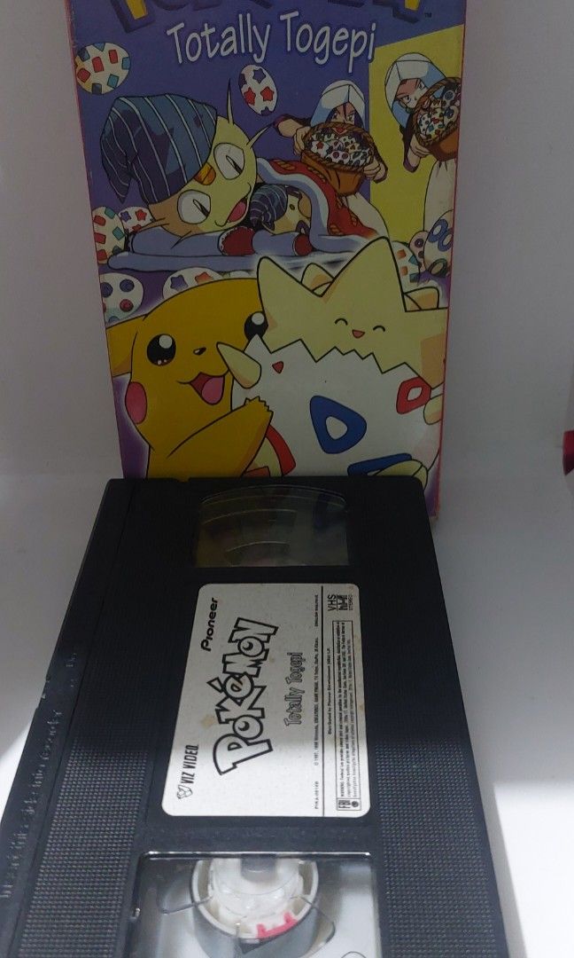 Pokemon Totally Togepie Collectible VHS Video Tape Movie Cartoons ...