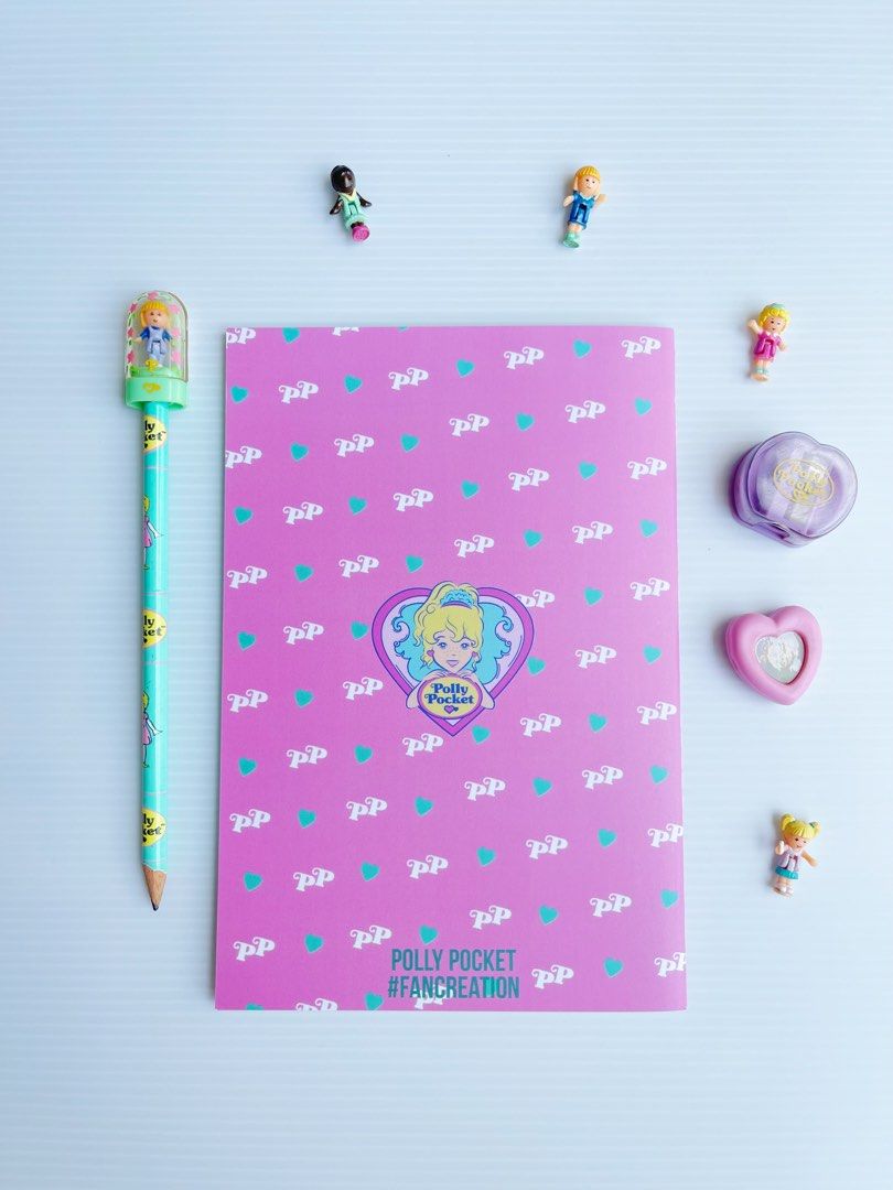Polly Pocket Notebook, Hobbies & Toys, Stationery & Craft, Stationery ...