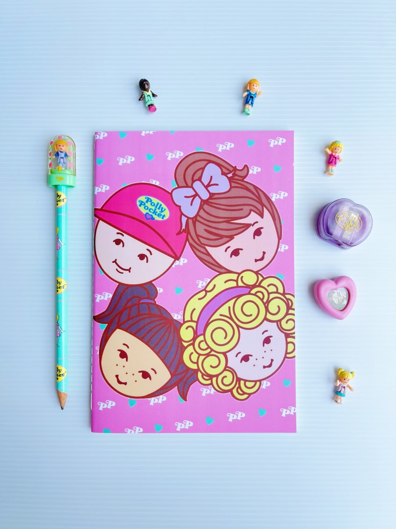 Polly Pocket Notebook, Hobbies & Toys, Stationery & Craft, Stationery ...