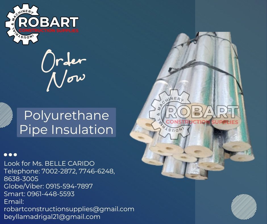 Polyurethane Pipe Insulation, Commercial & Industrial, Construction ...