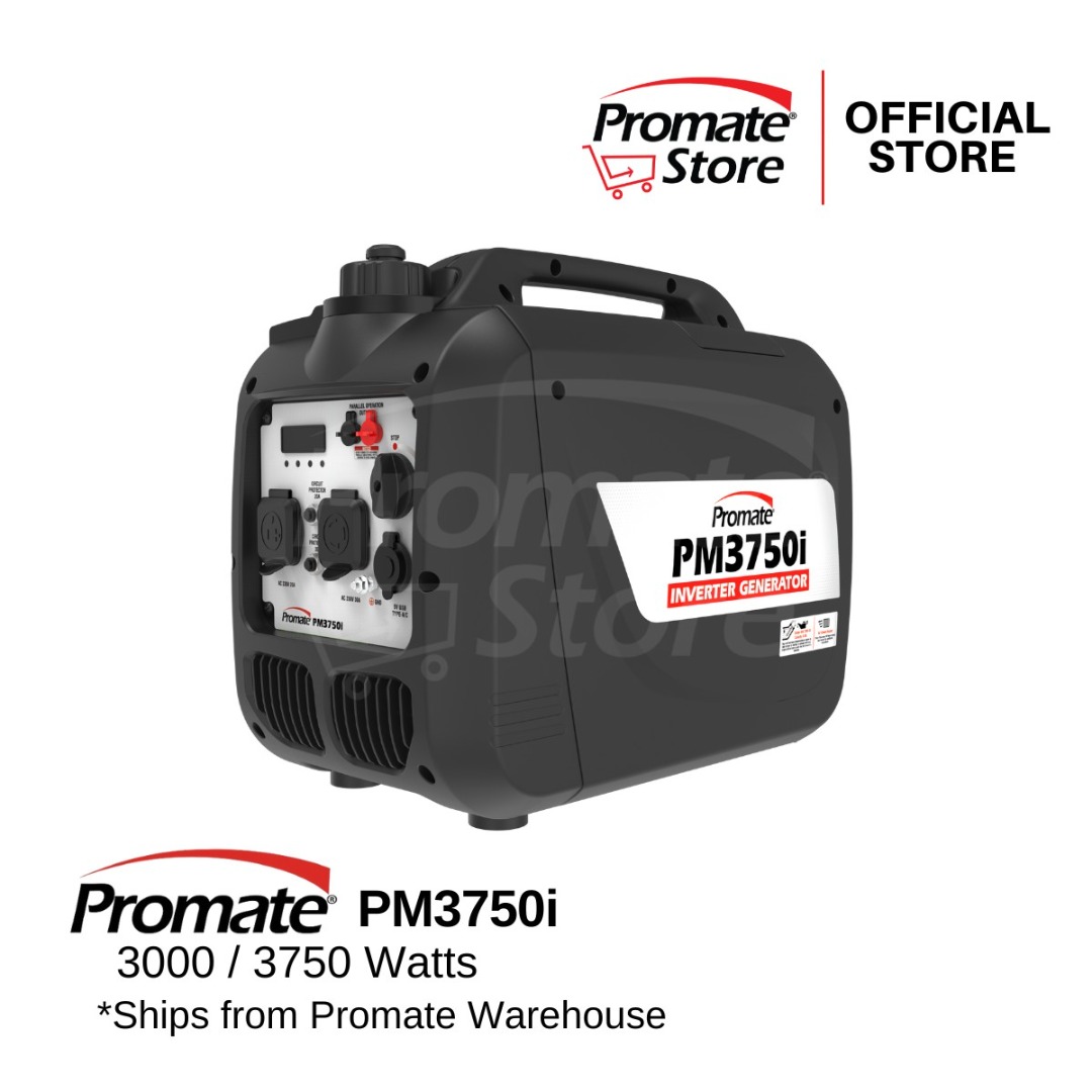 Promate PM3750i Inverter Gasoline Generator, Commercial & Industrial ...